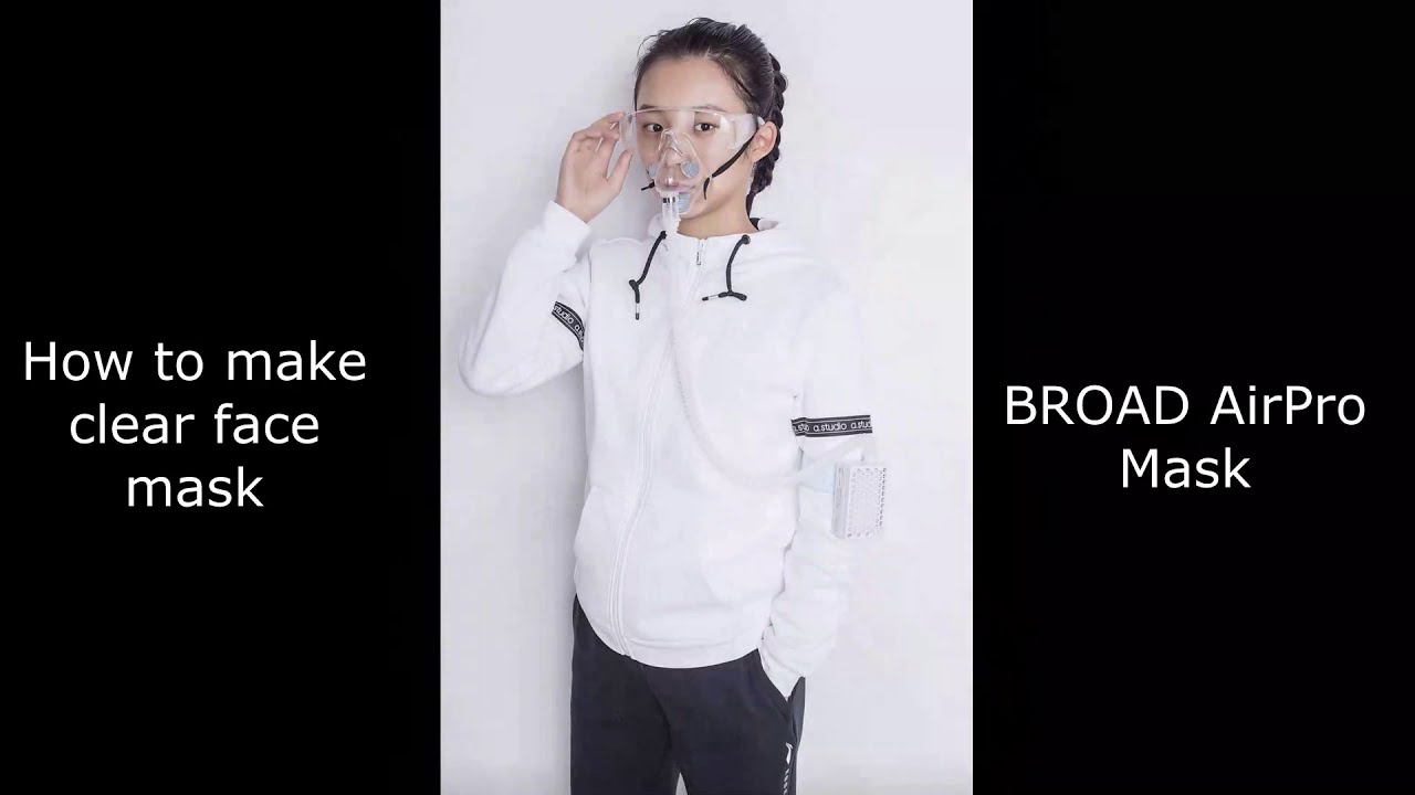AirPro with Clear face mask - YouTube