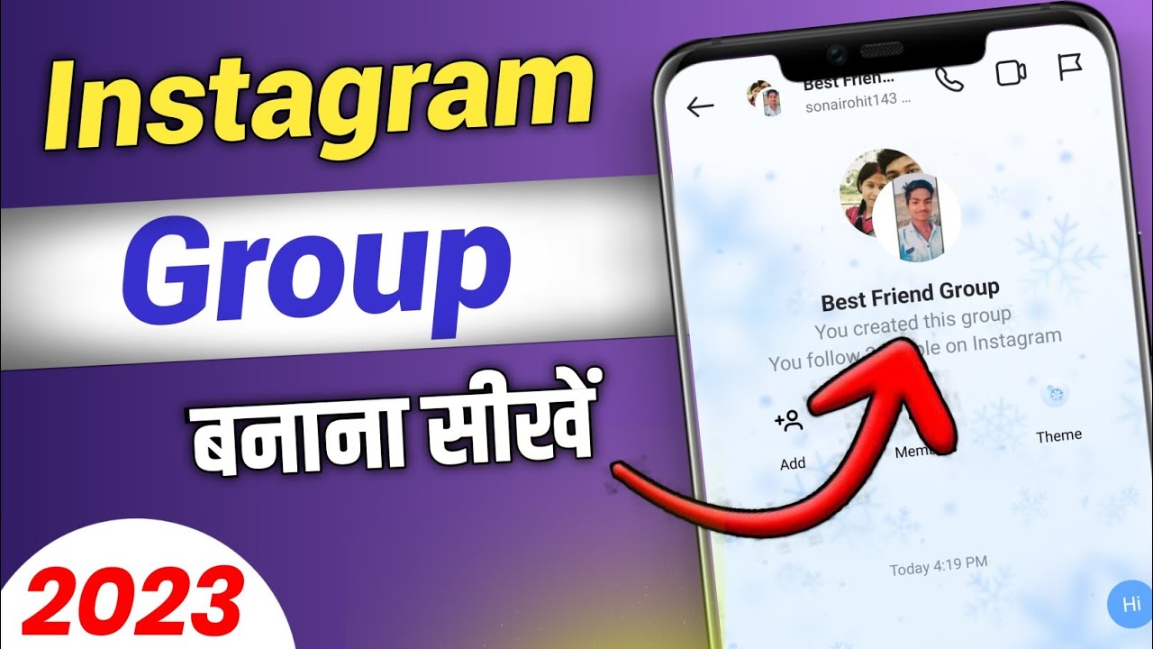 How to create group chat on instagram [2023] - YouTube