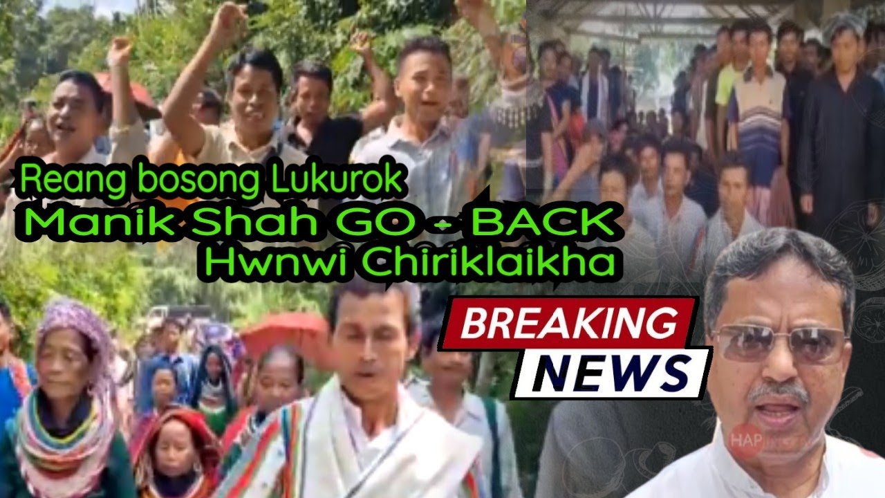 Reang Community Condemn to State CM Dr. Manik Shah and Showing UNITY ...