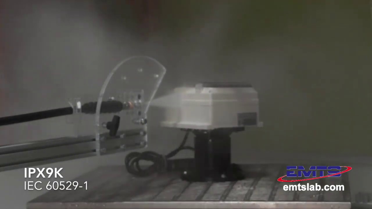 IPX9K - High Temperature, High Pressure - Ingress Protection Testing ...