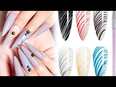 SPIDER GEL NAIL ART STEP BY STEP TUTORIAL - YouTube