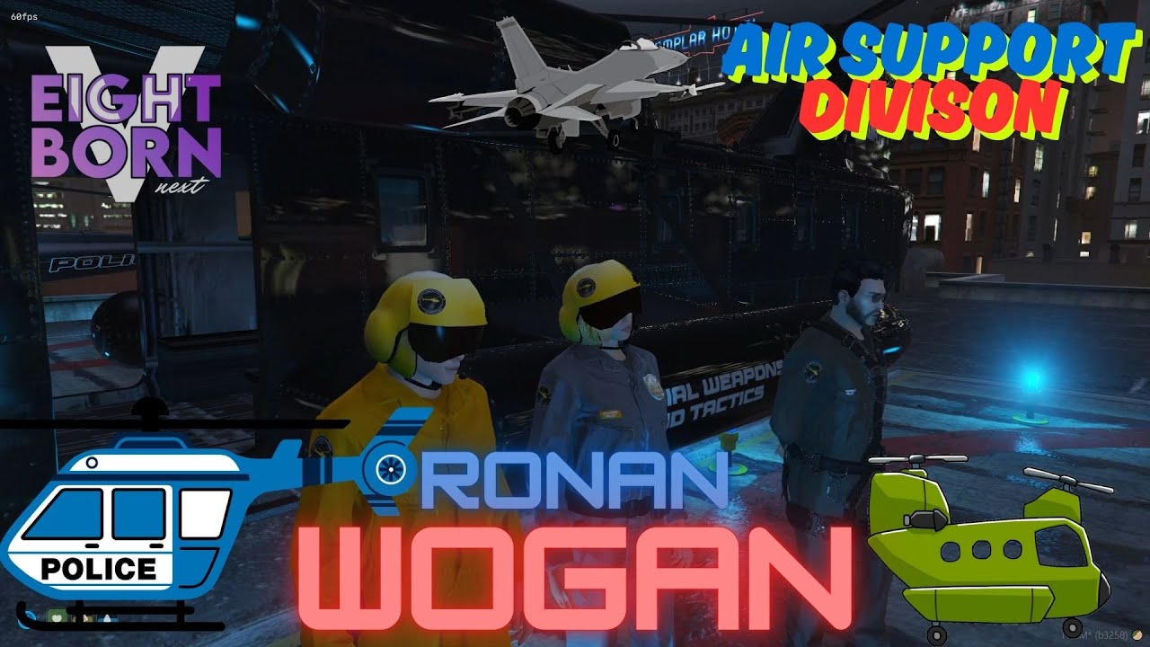 EightbornV Next | Ronan Wogan | LSPD birim tanıtımları | Air Support ...