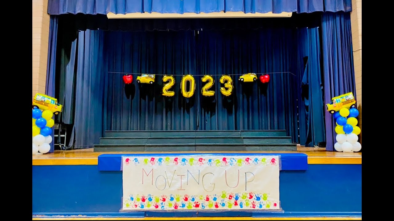 Moving Up Ceremony for Pre-K 3/4 and Kindergarten - YouTube