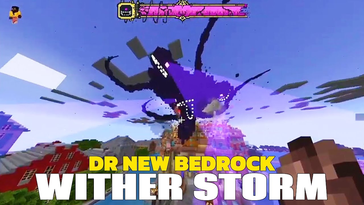 Wither storm Decayed Reality Bedrock | New wither storm spawn in ...