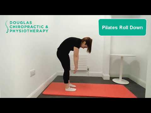 Pilates Roll Down | Physio Exercise | Douglas Chiropractic ...