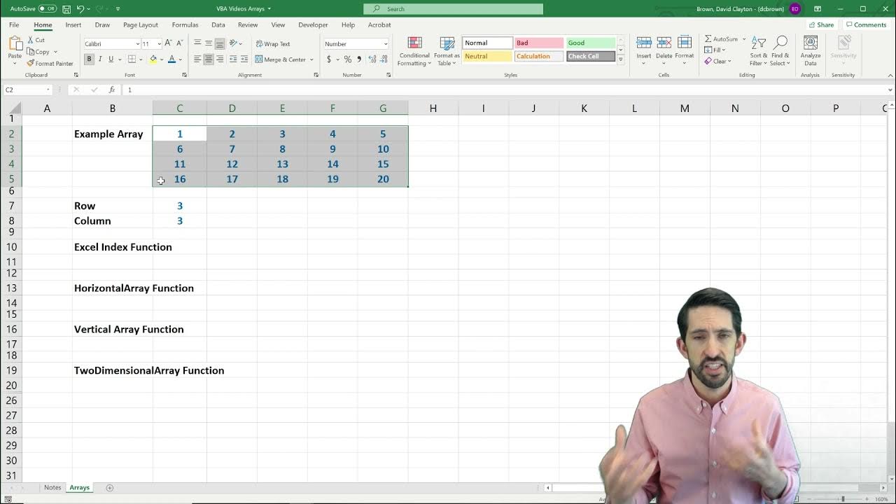 Intro To Arrays - YouTube