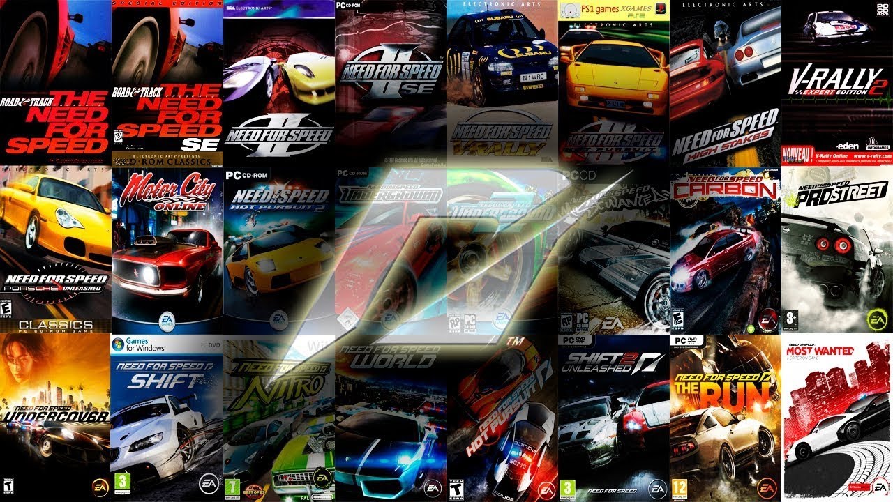 History of Need For Speed • 1994 - 2020 - YouTube