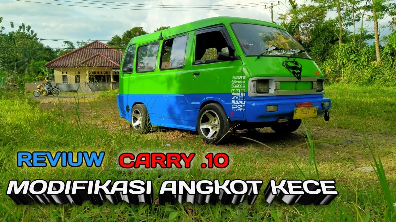 REVIEW..CARRY 10 MODIFIKASI ANGKOT KECE - YouTube