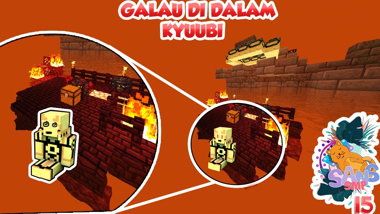 BER EXPERIMEN DI DALEM PULAU NETHER SANS YANG BARU!! - SANS SMP S3 Eps ...