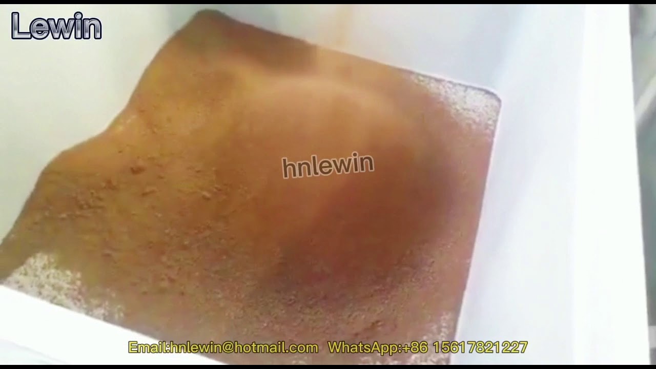 Cold Pressing Dry Insect Larvae Oil By Lewin Screw Oil Press Machine ...