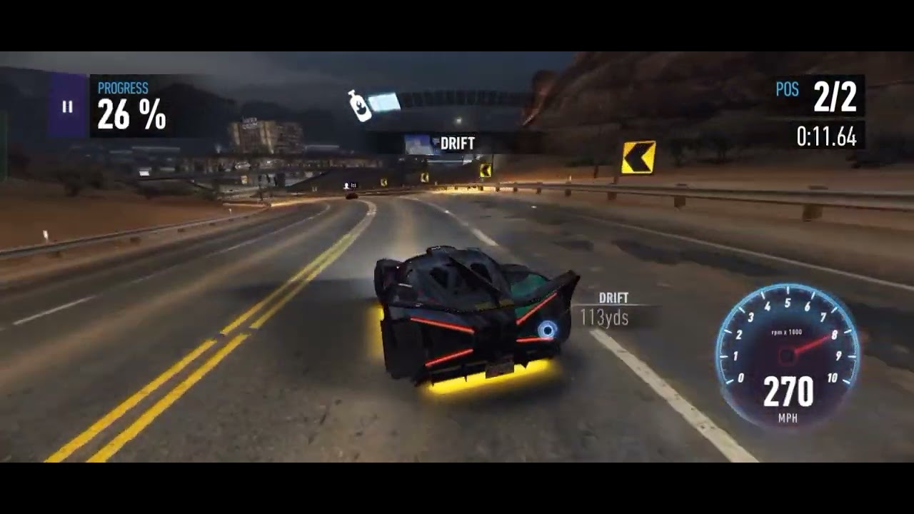 NFS No Limits | UGR Outlander with Buggati Bolide ☠️☠️🚓 - YouTube