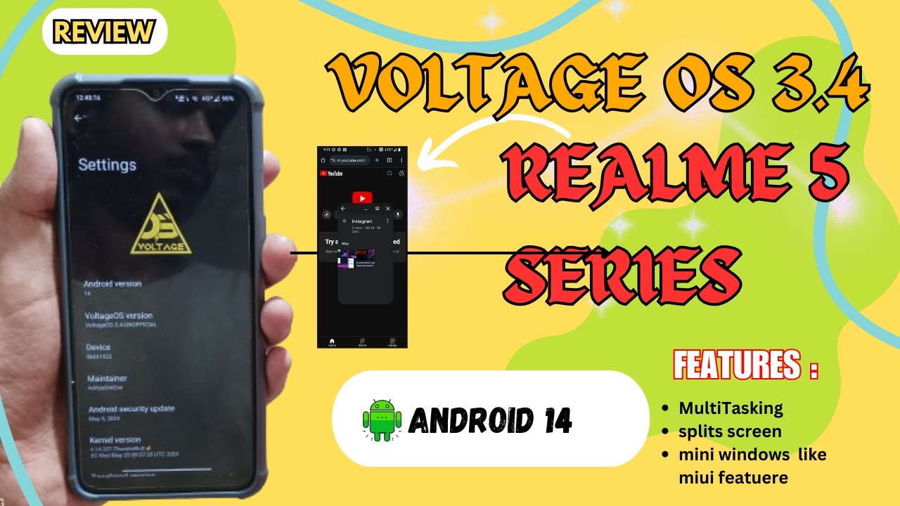 Voltage OS 3.4 Review - Is It the BEST Custom ROM for Realme 5/5i/5s ...