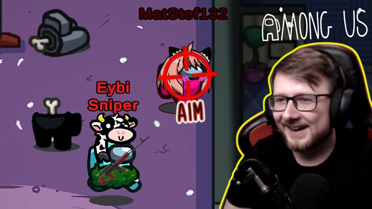 NAJLEPSZY SNIPER NA OSIEDLU! | AMONG US - YouTube