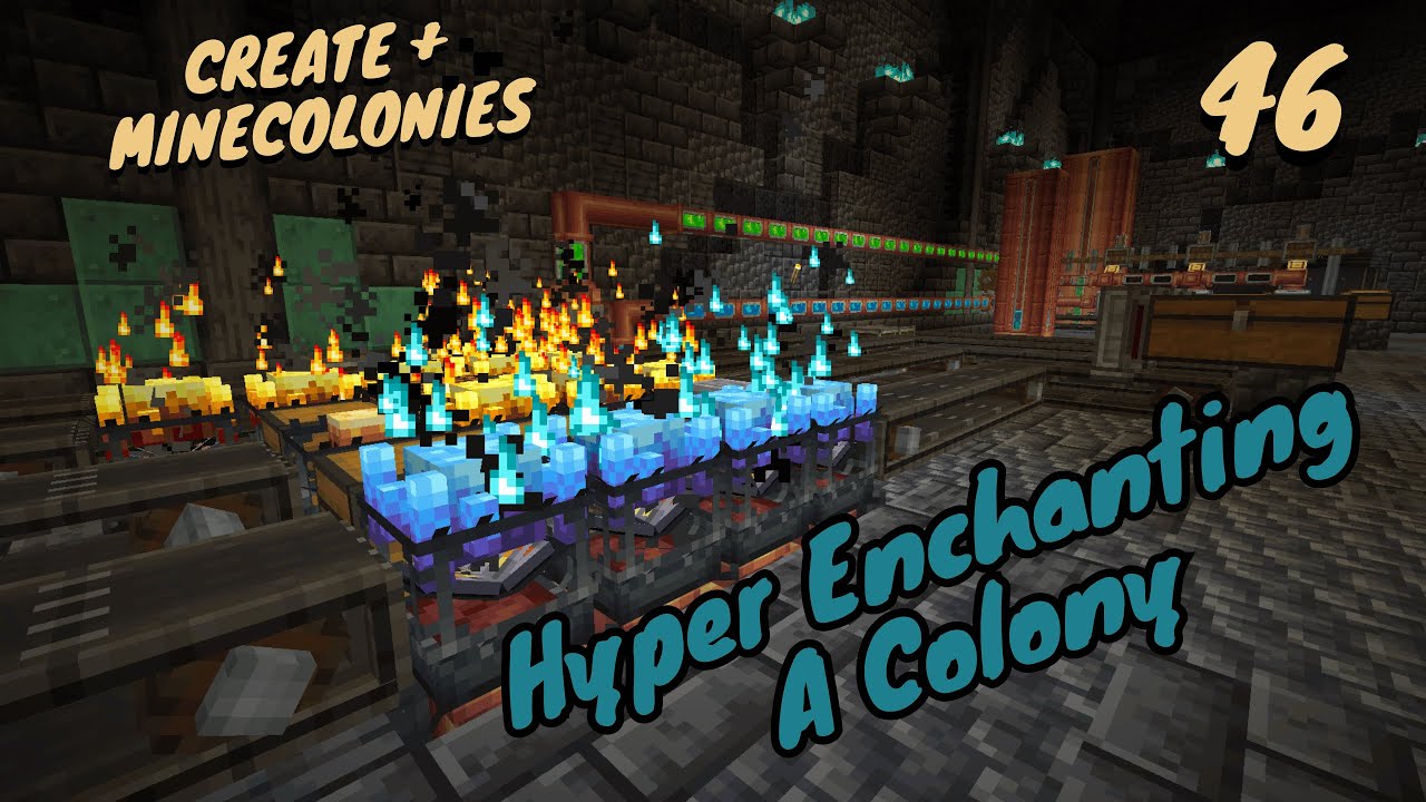 Using Create to Hyper Enchant Colony Armor - Create + Minecolonies ...