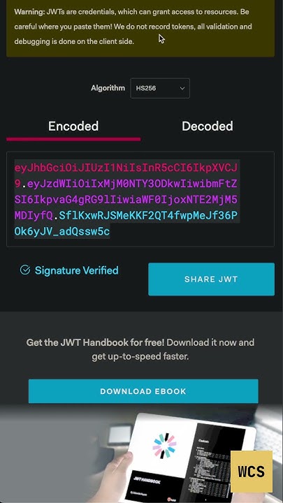 JWTs are not secure! #coding #javascript #jwt #authentication - YouTube