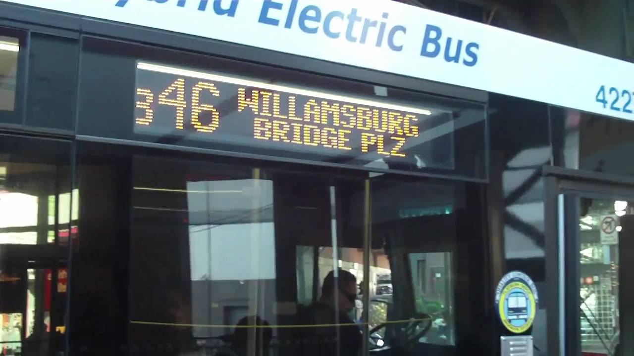 NYCT Bus: Orion VII NG 4227 B46 LIMITED Bus @ Broadway/Flushing Avenue ...