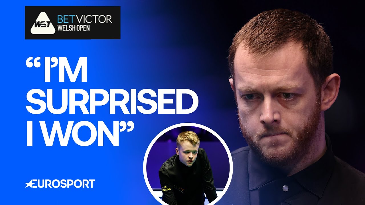 Mark Allen reacts after beating 18 year-old sensation Stan Moody 🔥 ...