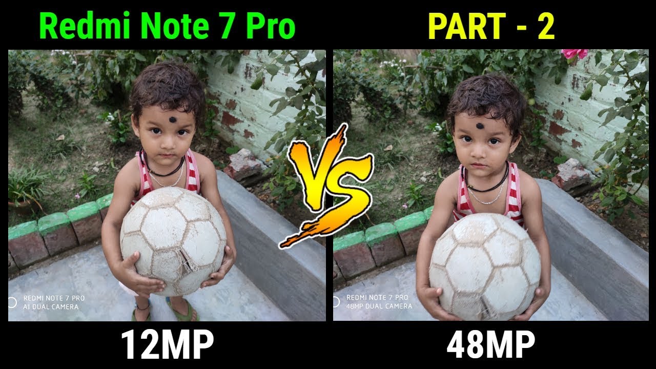 Redmi Note 7 Pro 12mp Camera Vs 48mp Camera | Part 2 | Data Dock - Youtube