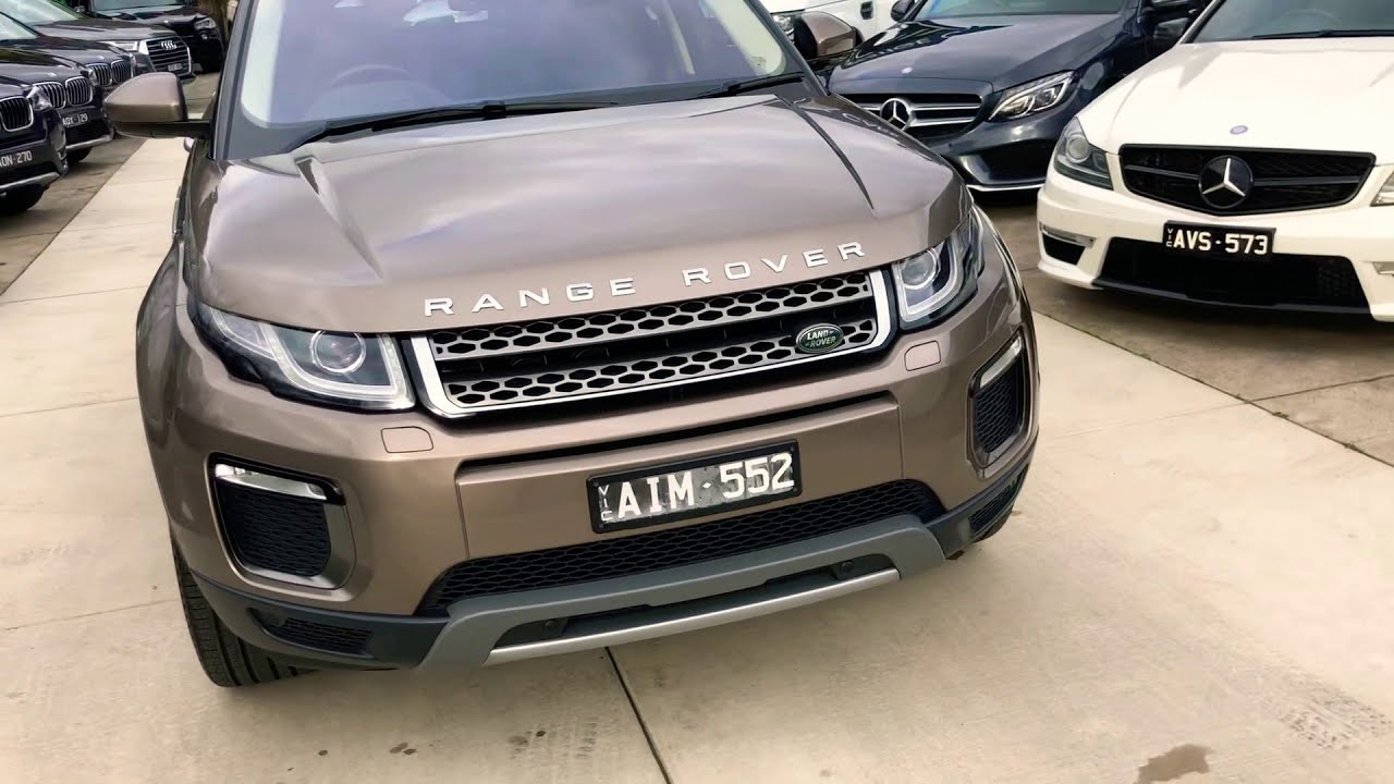| 2016 Land Rover | Range Rover Evoque 180 HSE - Brown Walk Around ...