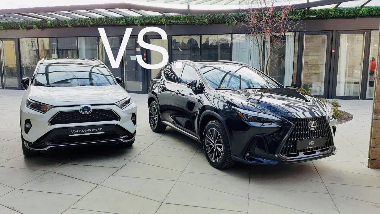 Lexus NX350h VS. TOYOTA RAV4 Hybrid E-Four 車室寧靜度與怠速分貝值實測 - YouTube