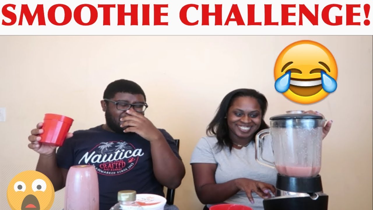 DISGUSTING SMOOTHIE CHALLENGE!!!!!!!! - YouTube