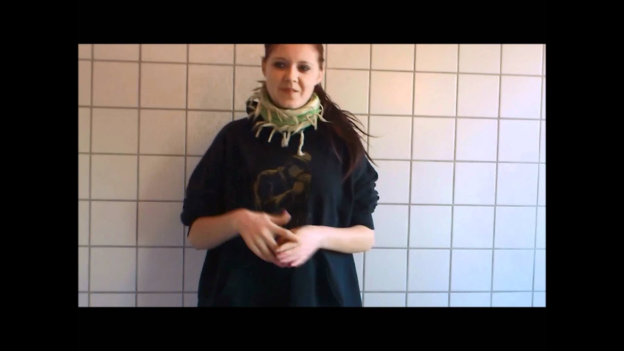 Sign language movie. Danish. - YouTube