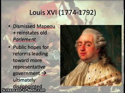 AP European History: Causes of the French Revolution (Part I) - YouTube
