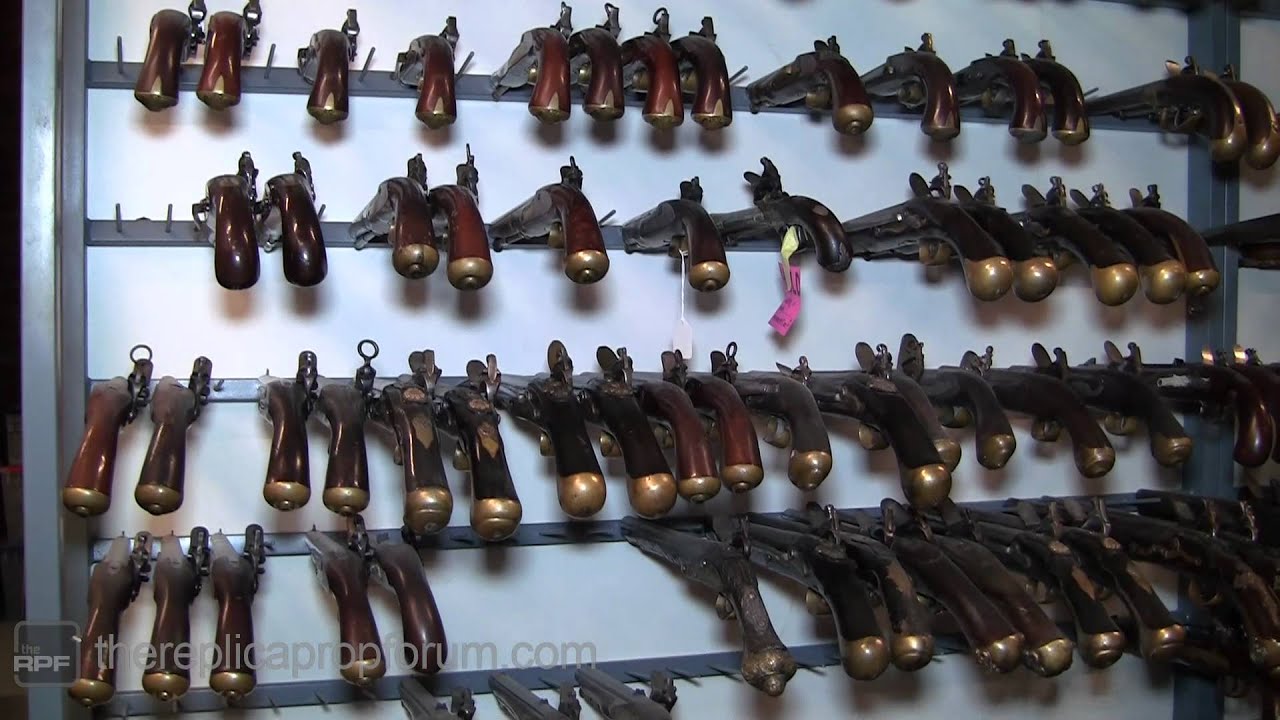 Movie Prop Guns Tour at Independent Studio Services (ISS) Part 1 - YouTube