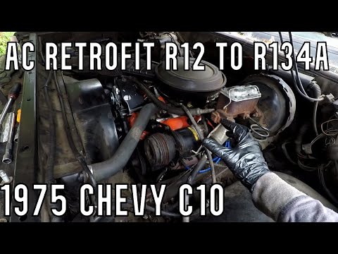 Chevy C10 R134a AC Retrofit