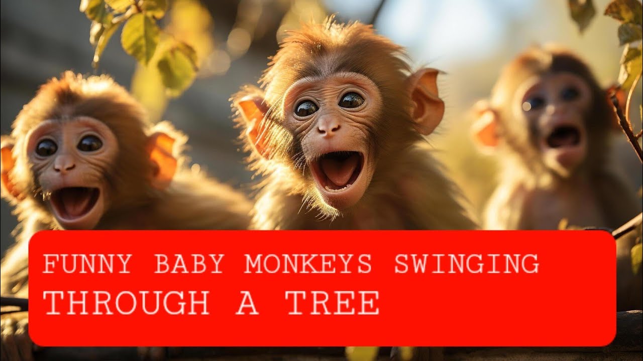 funny baby monkeys playing || बाँदरको बच्चा खेल्दै || - YouTube