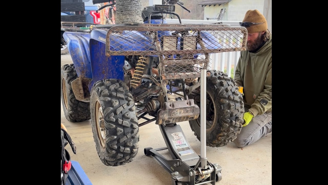 How to Remove and Install Front Diff | Yamaha Wolverine/Big Bear - YouTube