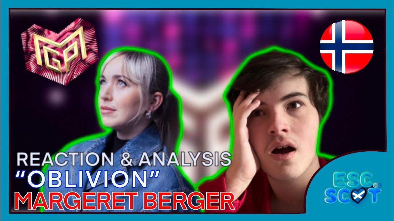 Margaret Berger "Oblivion" MGP 2024 🇳🇴 | REACTION | Eurovision 2024 - YouTube