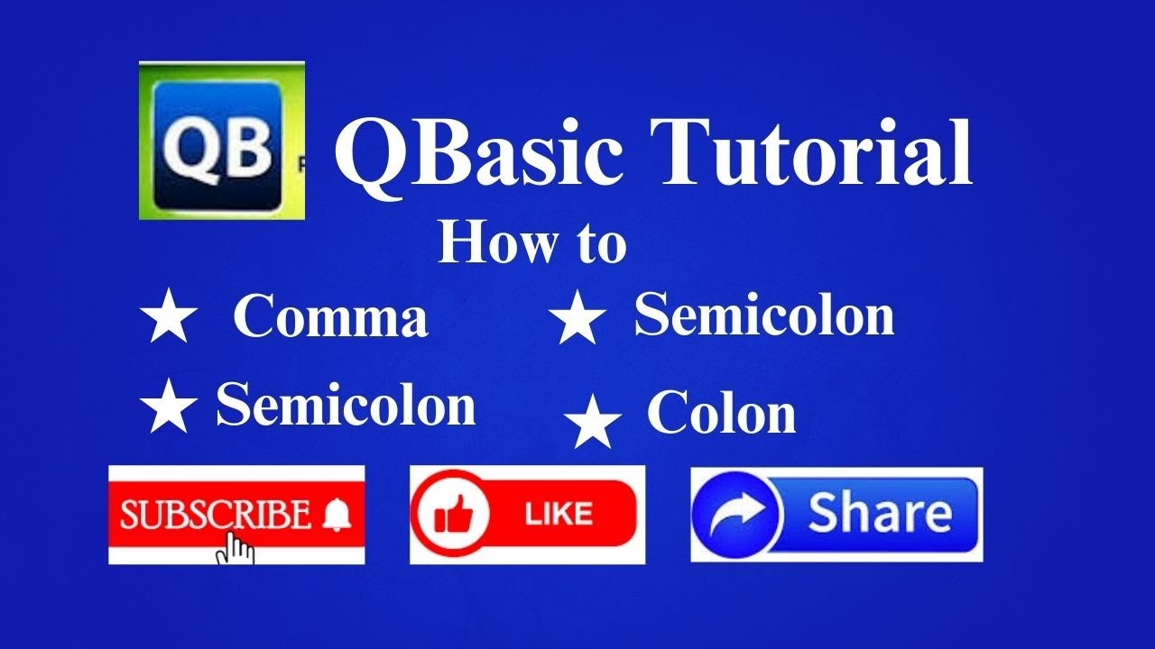 How To Use Comma(,),semicolon(;),colon(:) and Quotation Marks(" ") In ...