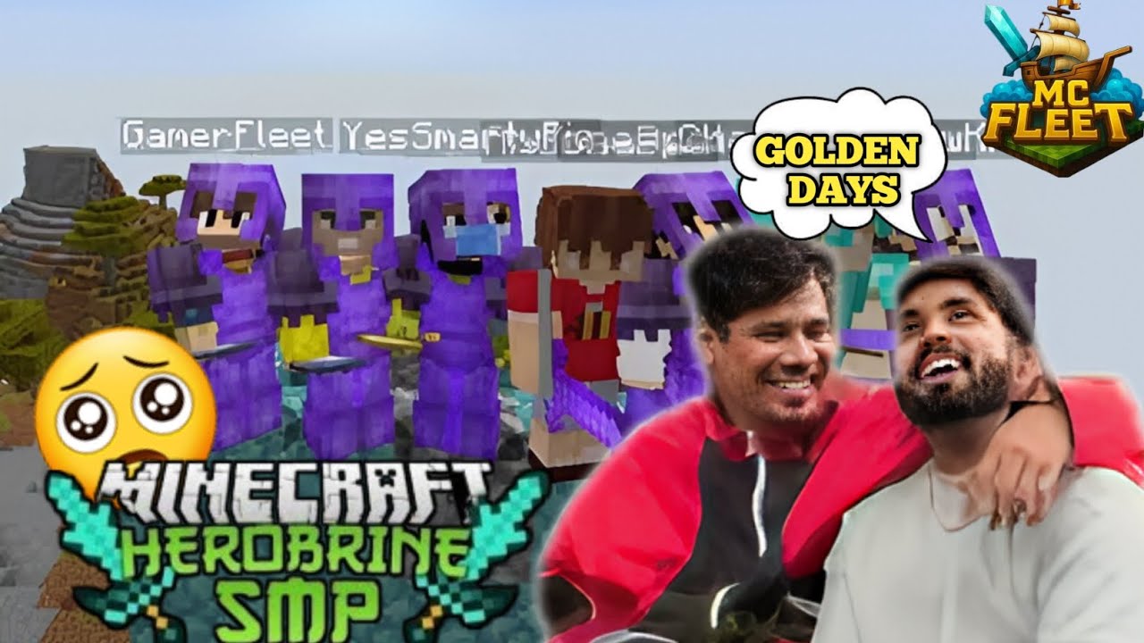 HEROBRINE SMP in MCFLEET Server - YouTube