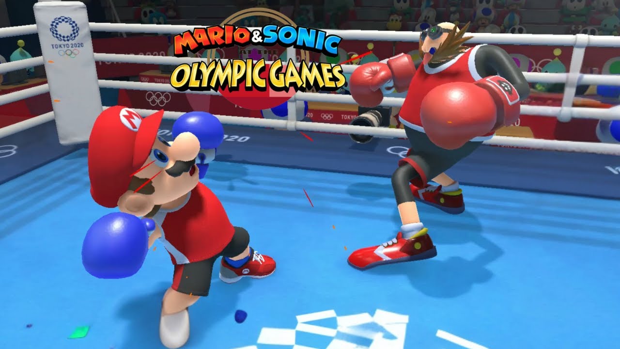 Boxing Hard Gameplay Mario & Sonic At The Olympic Games Tokyo 2020 ...