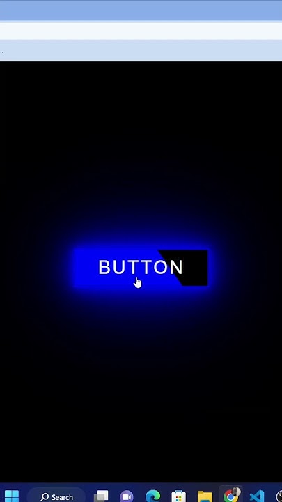 How to Create a Glowing Neon Button Using Html Css |Webdevelopment Tutorials |#shortsvideo # ...