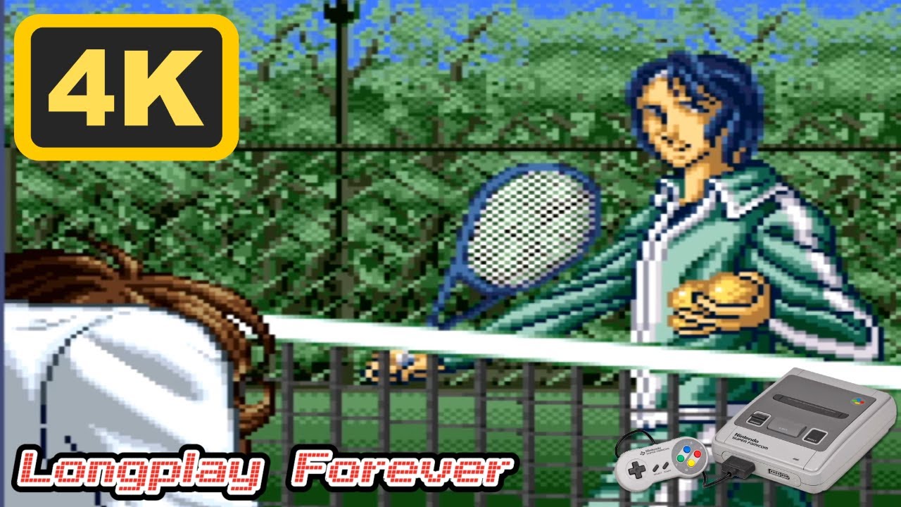 Ace Tennis (JP) (Fan Translated) SNES Longplay l Longplay Forever l ...
