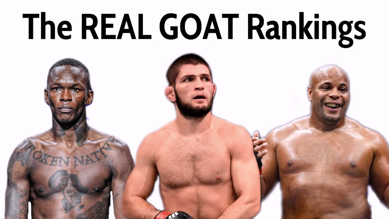 The Top 15 MMA Fighters Ever (Official GOAT List) - YouTube