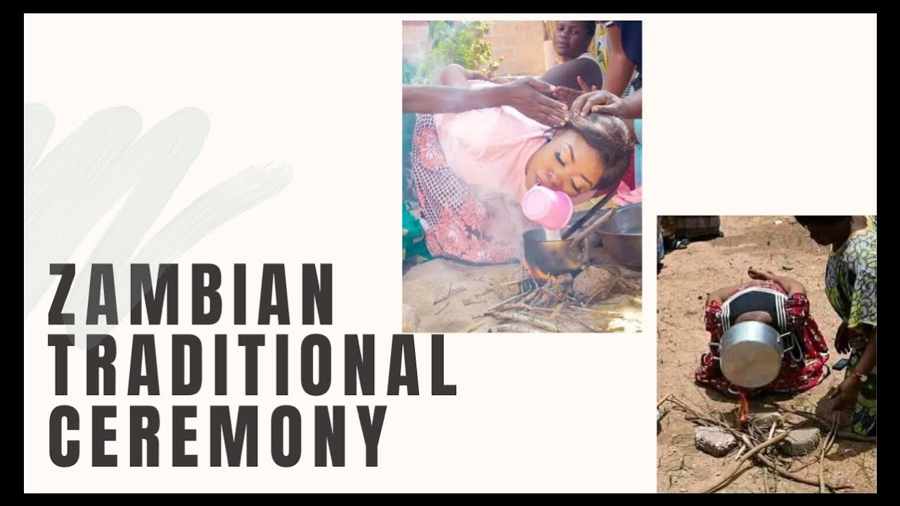 Zambian Wedding Ceremony | Chilanga Mulilo | Marriage preparation ...