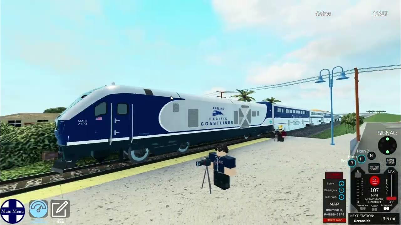 SoCal Train Simulator Railfanning! - YouTube