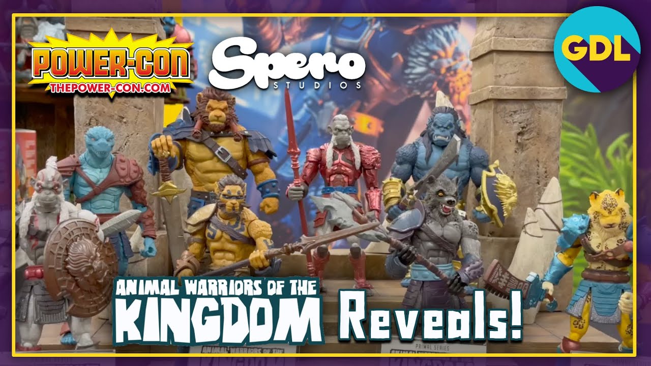 Spero Toys AWOK Power-Con Reveals! Wave 6 and more! - YouTube