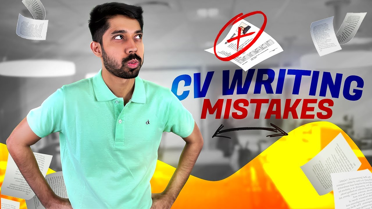 Most Common CV Writing Mistakes to Avoid | How to Prepare a Perfect CV ...