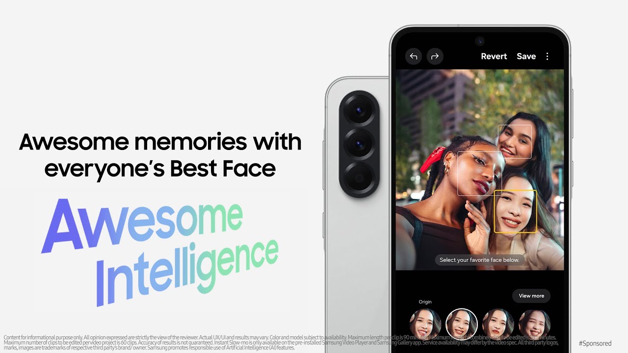 Tech experts on the Awesome Intelligence side of the new Galaxy A56 ...