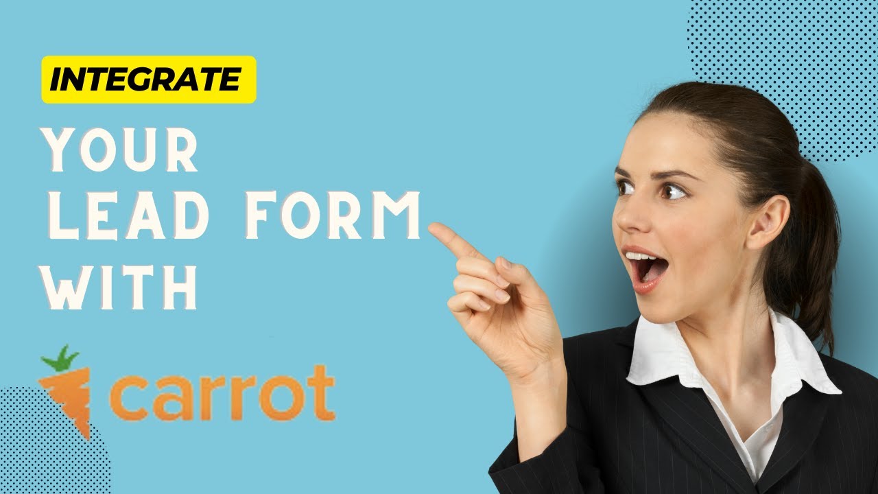 Integrate your form with Carrot - YouTube
