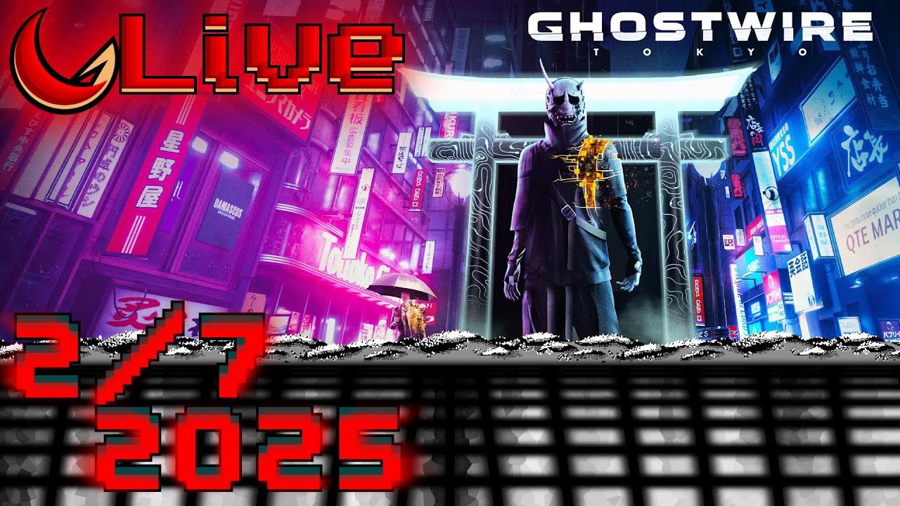 Casual Gamer - Streaming 2/7/25 - Ghostwire: Tokyo - YouTube