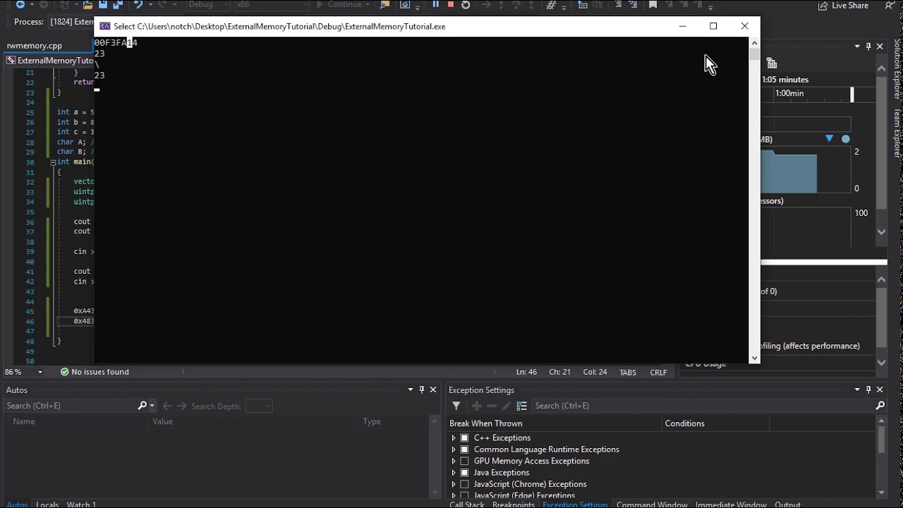 How Process Memory Works - C++ - YouTube