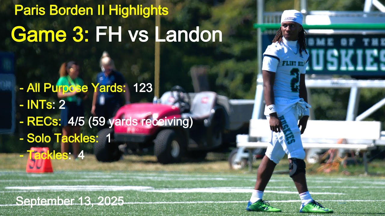 Game 3 - FH vs Landon PB2 HIGHLIGHTS - YouTube