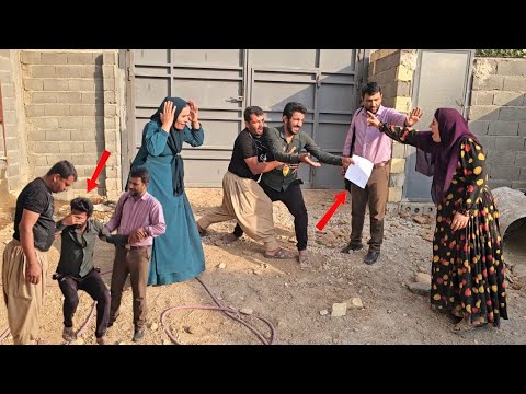 Asghar's sharp reaction to the second wife's disrespect toward the lawyer.