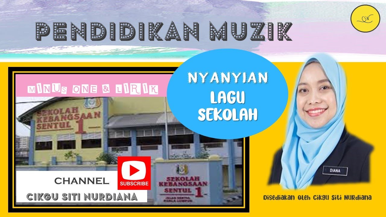 LAGU SEKOLAH SK SENTUL 1 (MINUS ONE & LIRIK) - YouTube