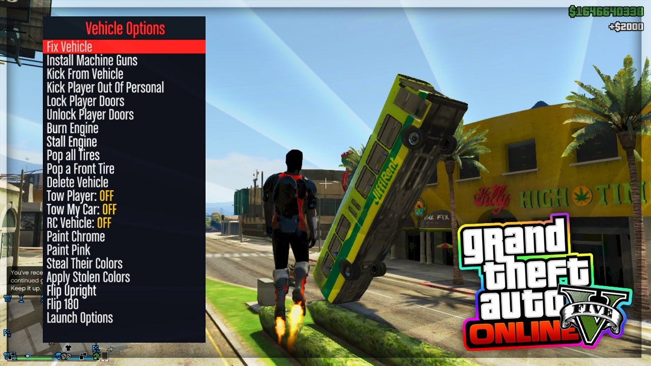 GTA 5 ONLINE - PRETENDING I'M NOT A MODDER #4! RANDOM MOD MENU TROLLING ...